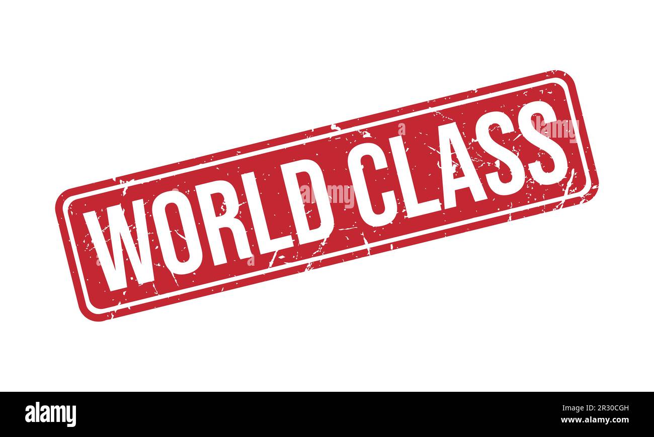 World class stamp Stock Vector Images - Alamy