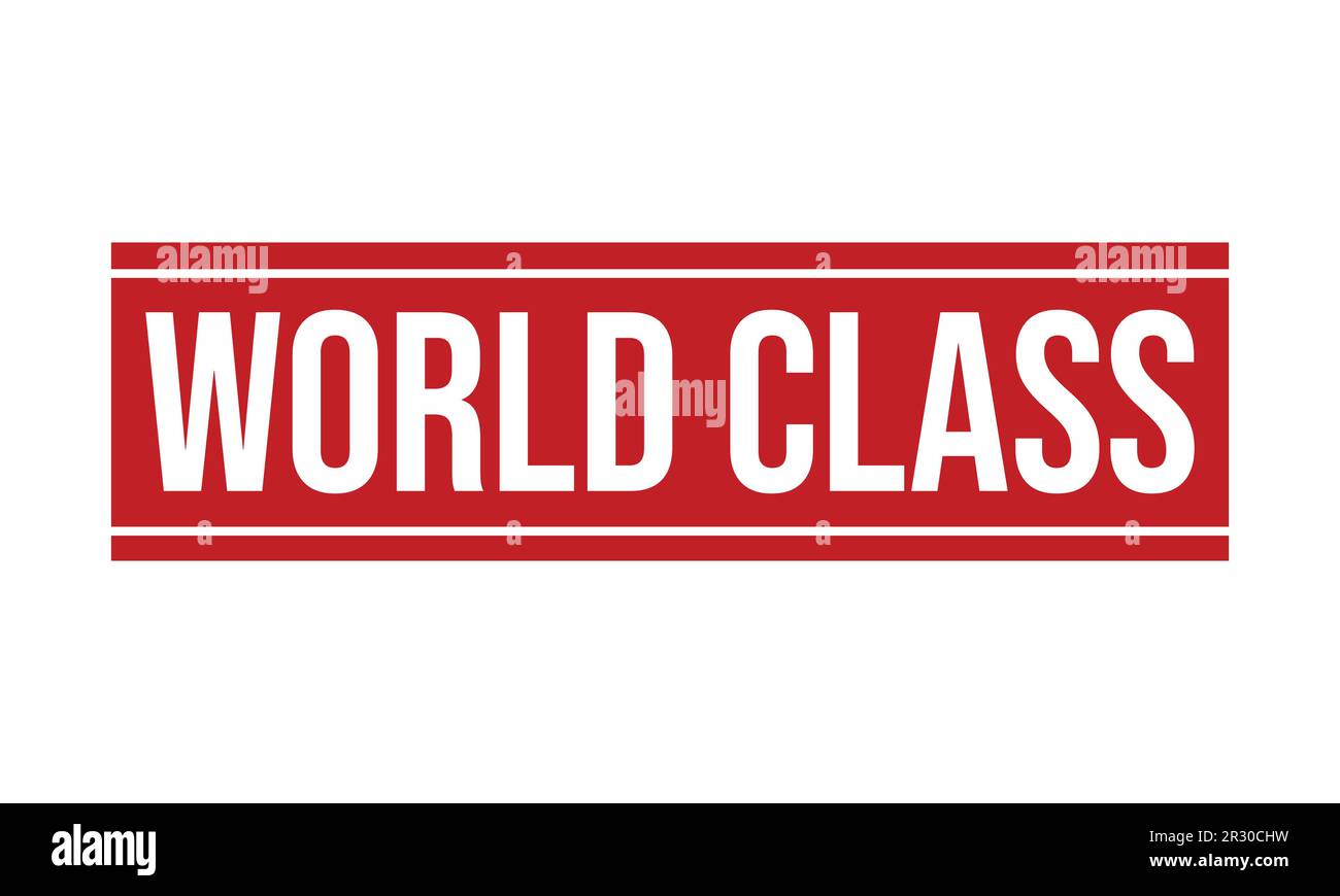 World class stamp Stock Vector Images - Alamy
