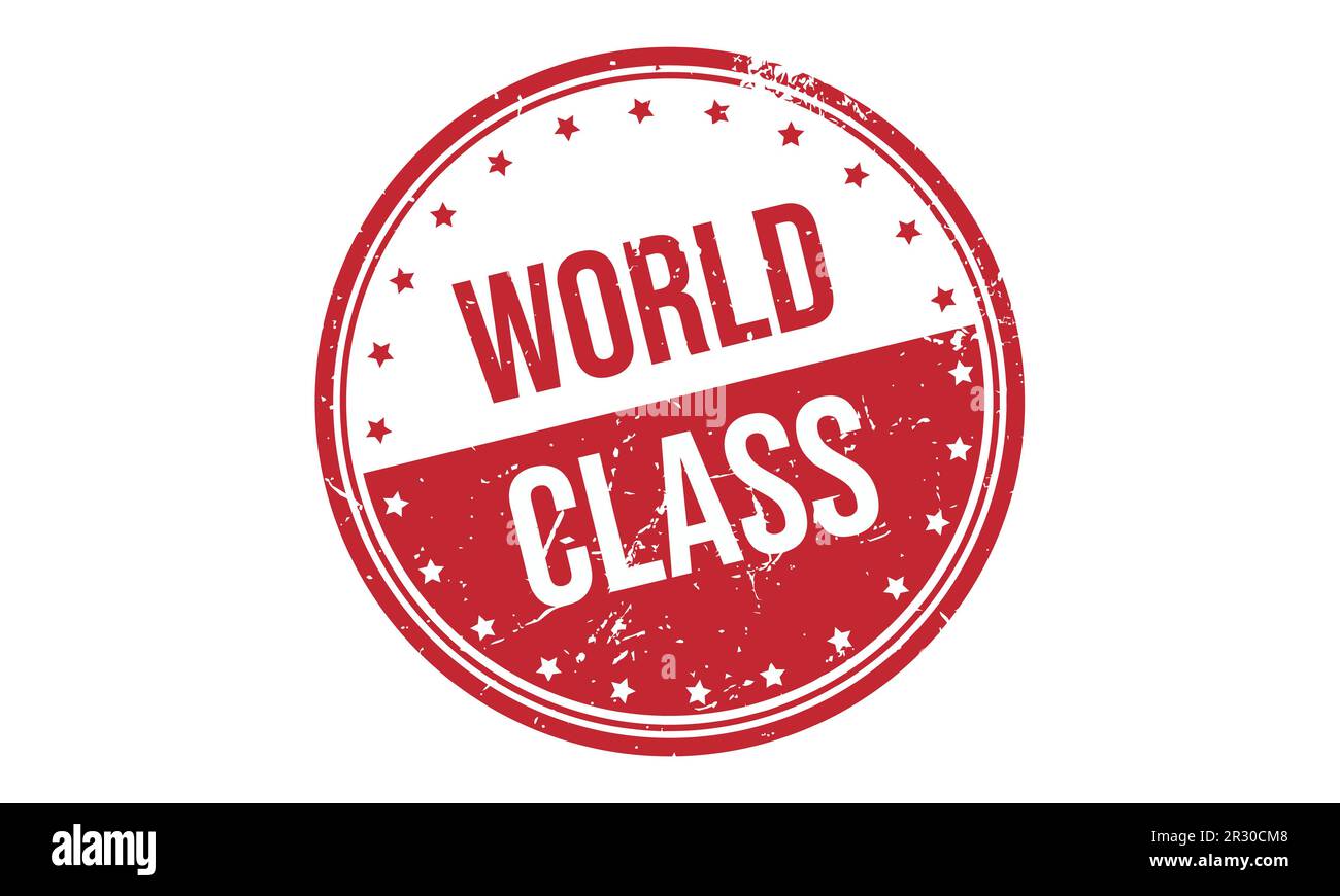 World class stamp Stock Vector Images - Alamy