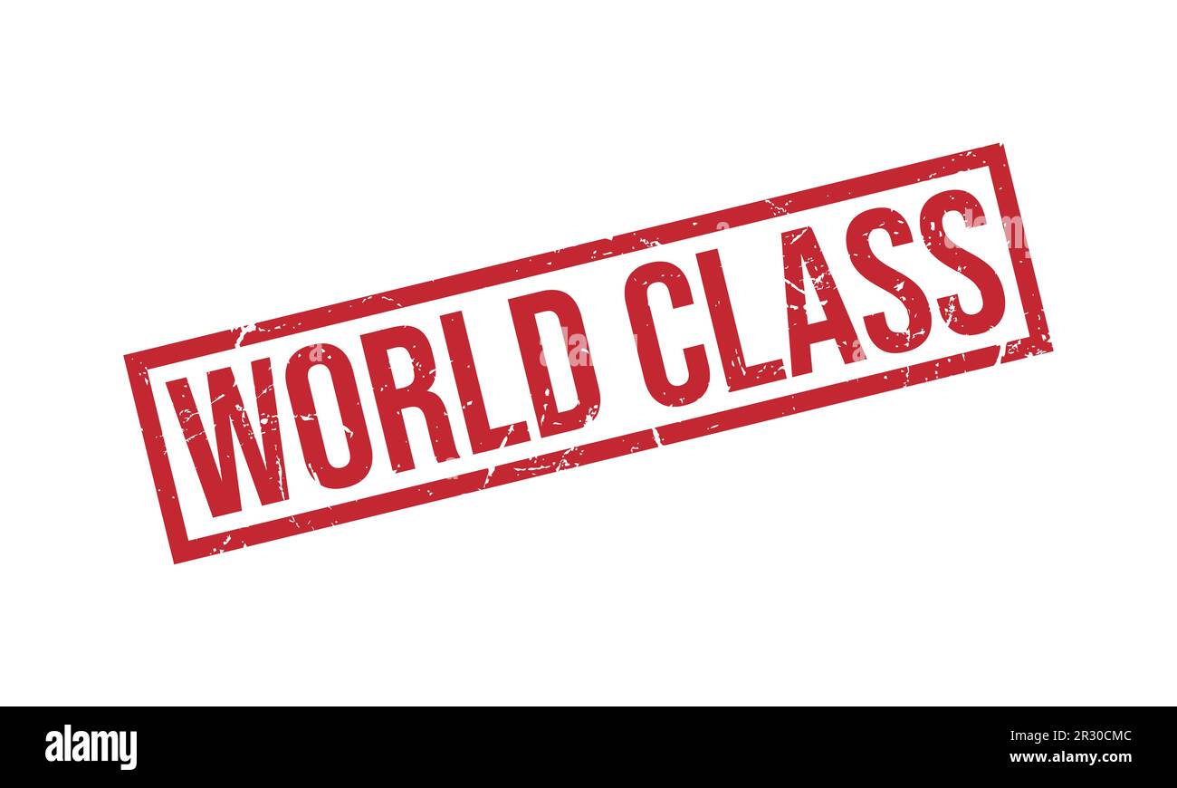 World class stamp Stock Vector Images - Alamy