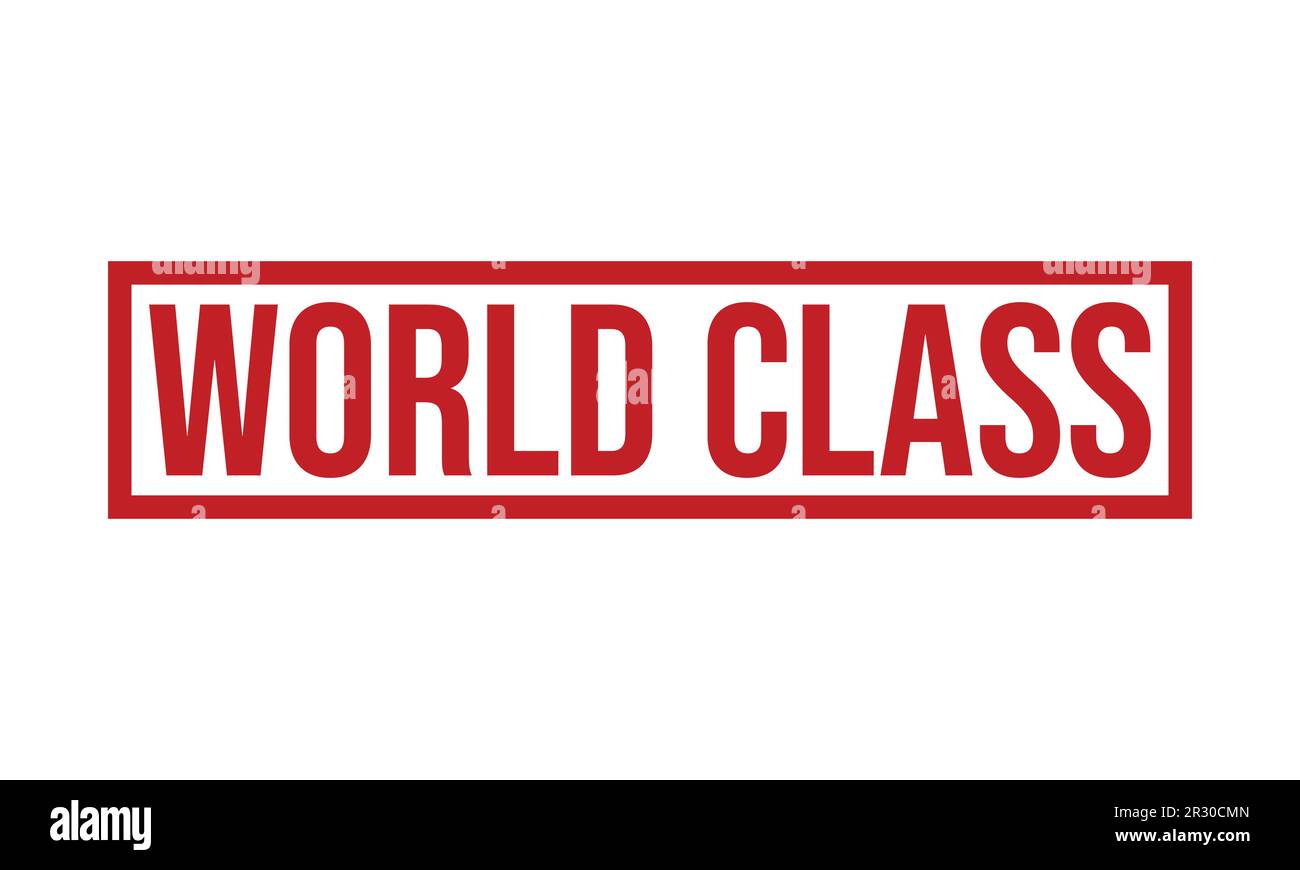 World class stamp Stock Vector Images - Alamy