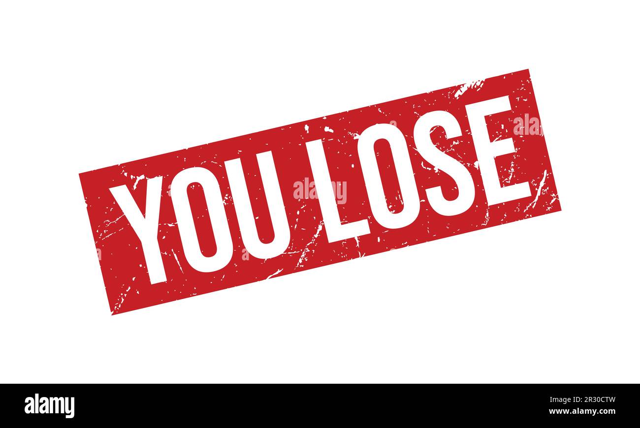 Lose Vector Vectors Cut Out Stock Images And Pictures Alamy