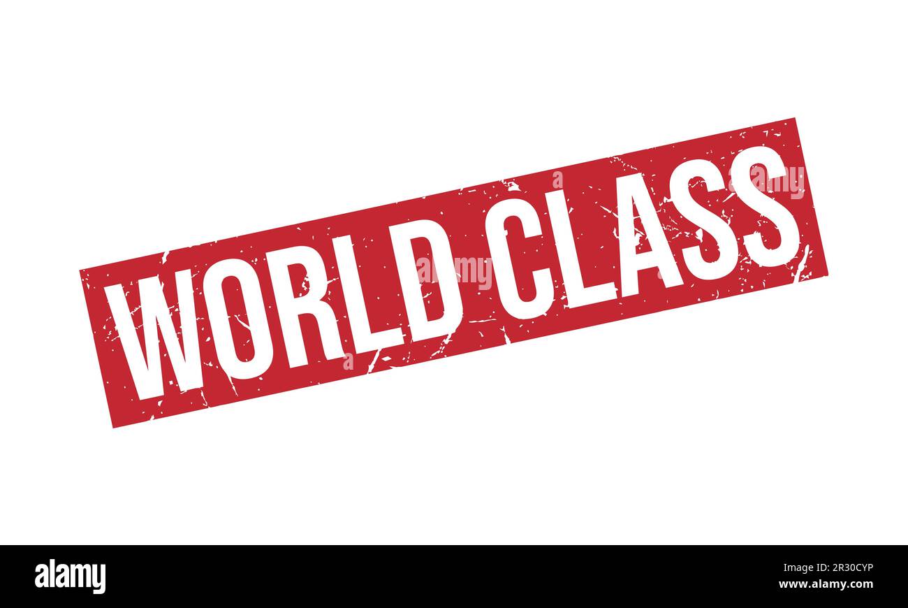 World class stamp Stock Vector Images - Alamy