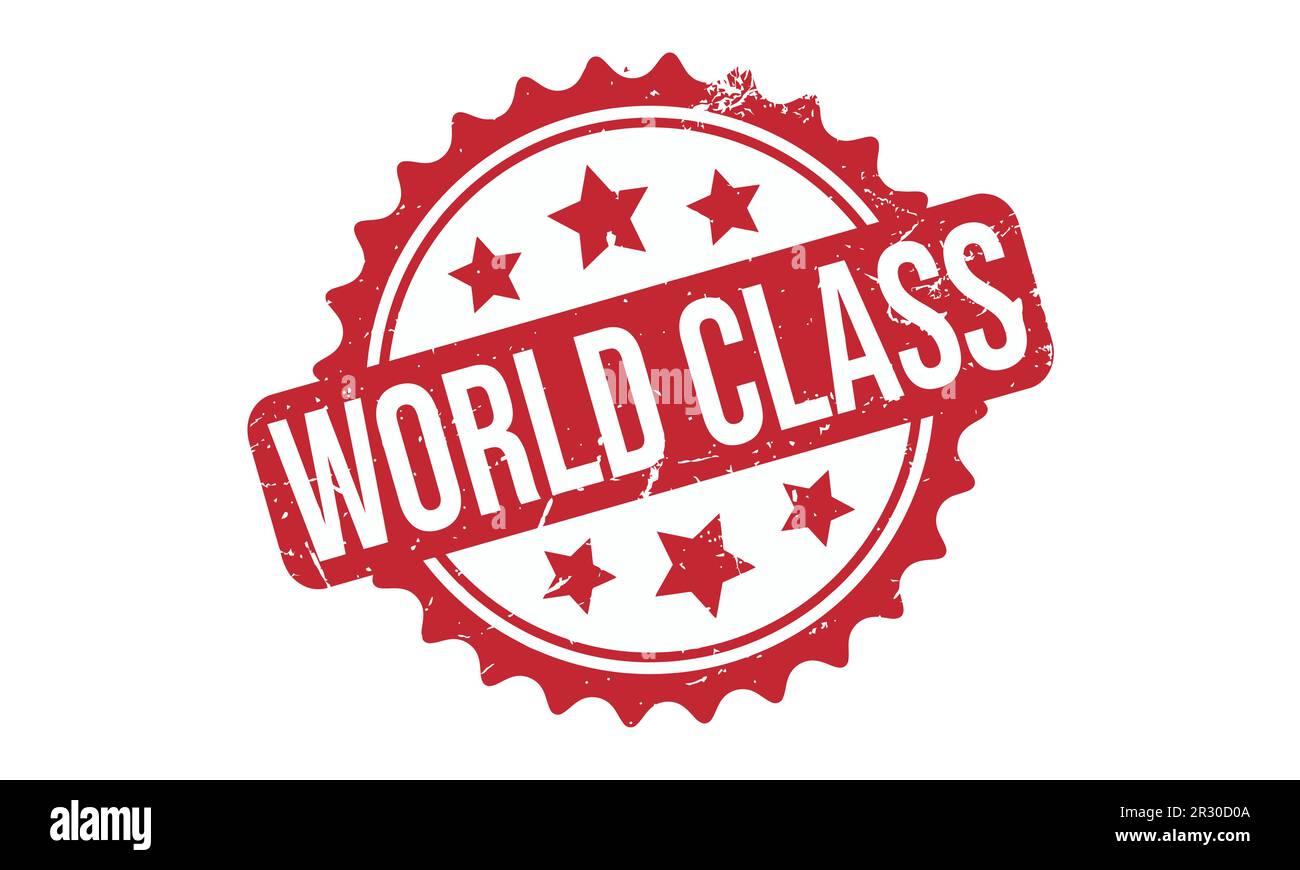 World class stamp Stock Vector Images - Alamy