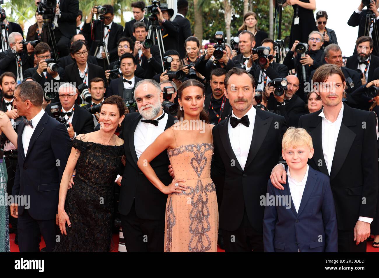Cannes, France. 22nd May, 2023. CANNES, France on 21. MAY 2023; Amr ...
