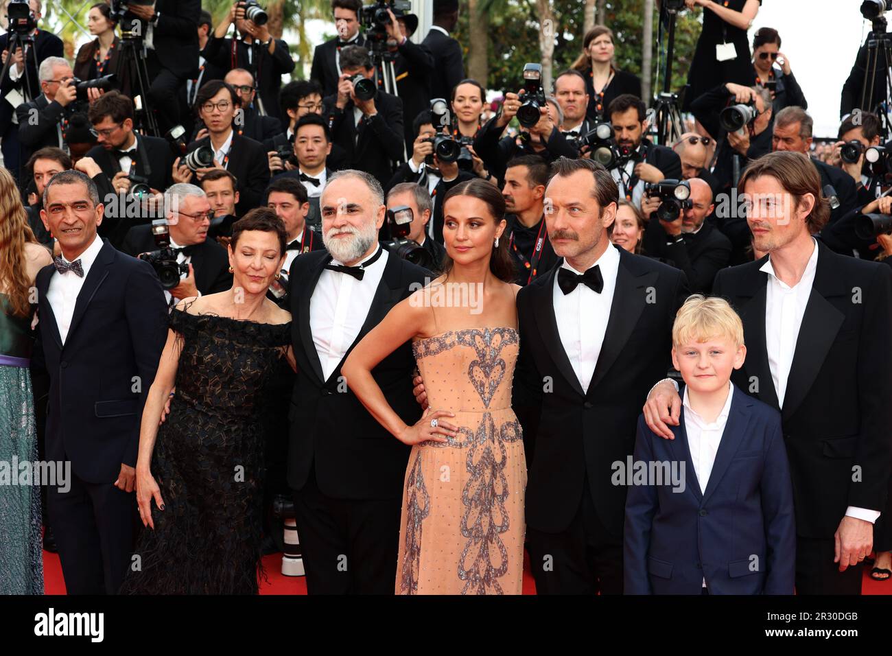 Cannes, France. 22nd May, 2023. CANNES, France on 21. MAY 2023; Amr ...