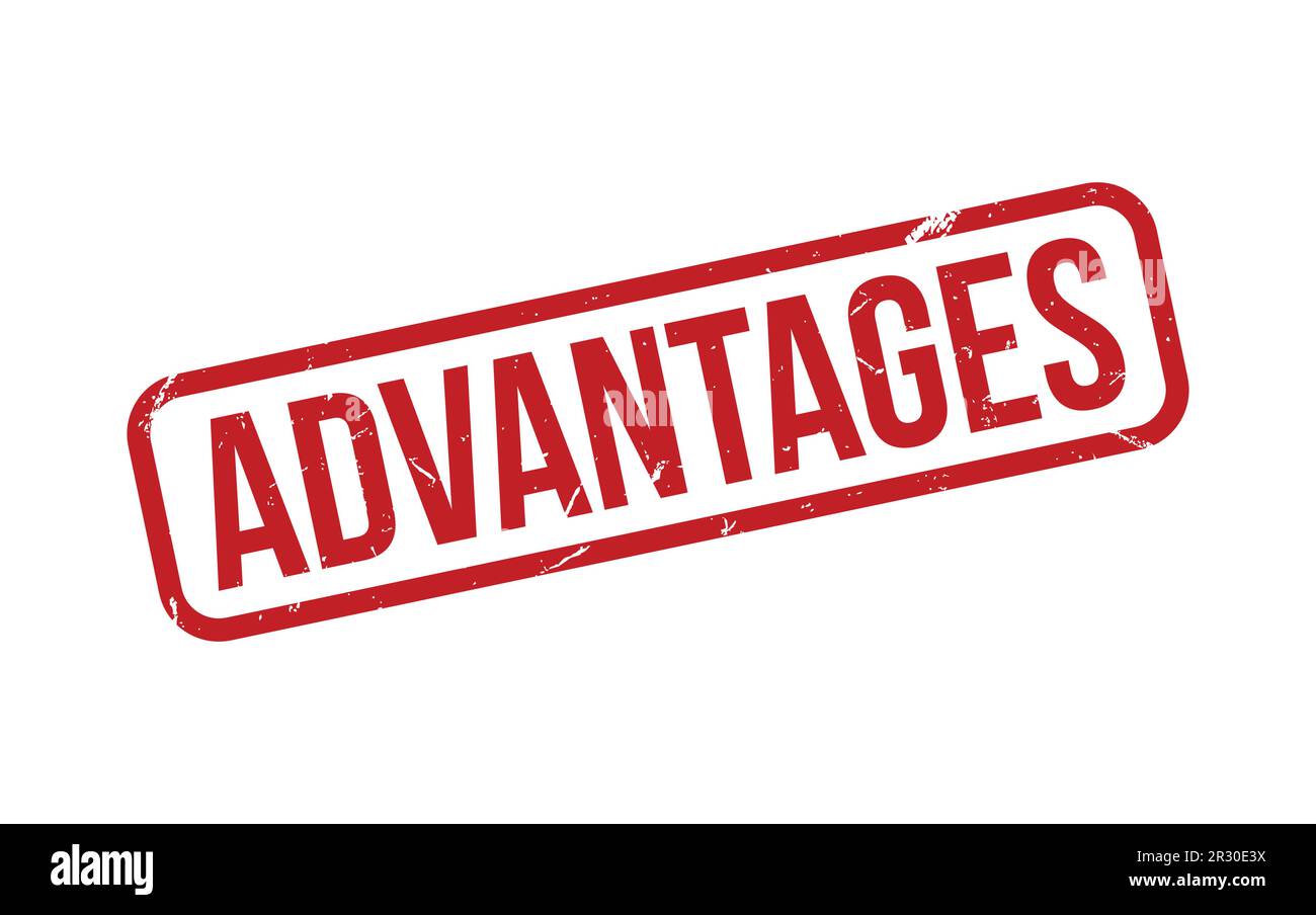 Advantages Rubber Stamp Seal Vector Stock Vector Image & Art - Alamy