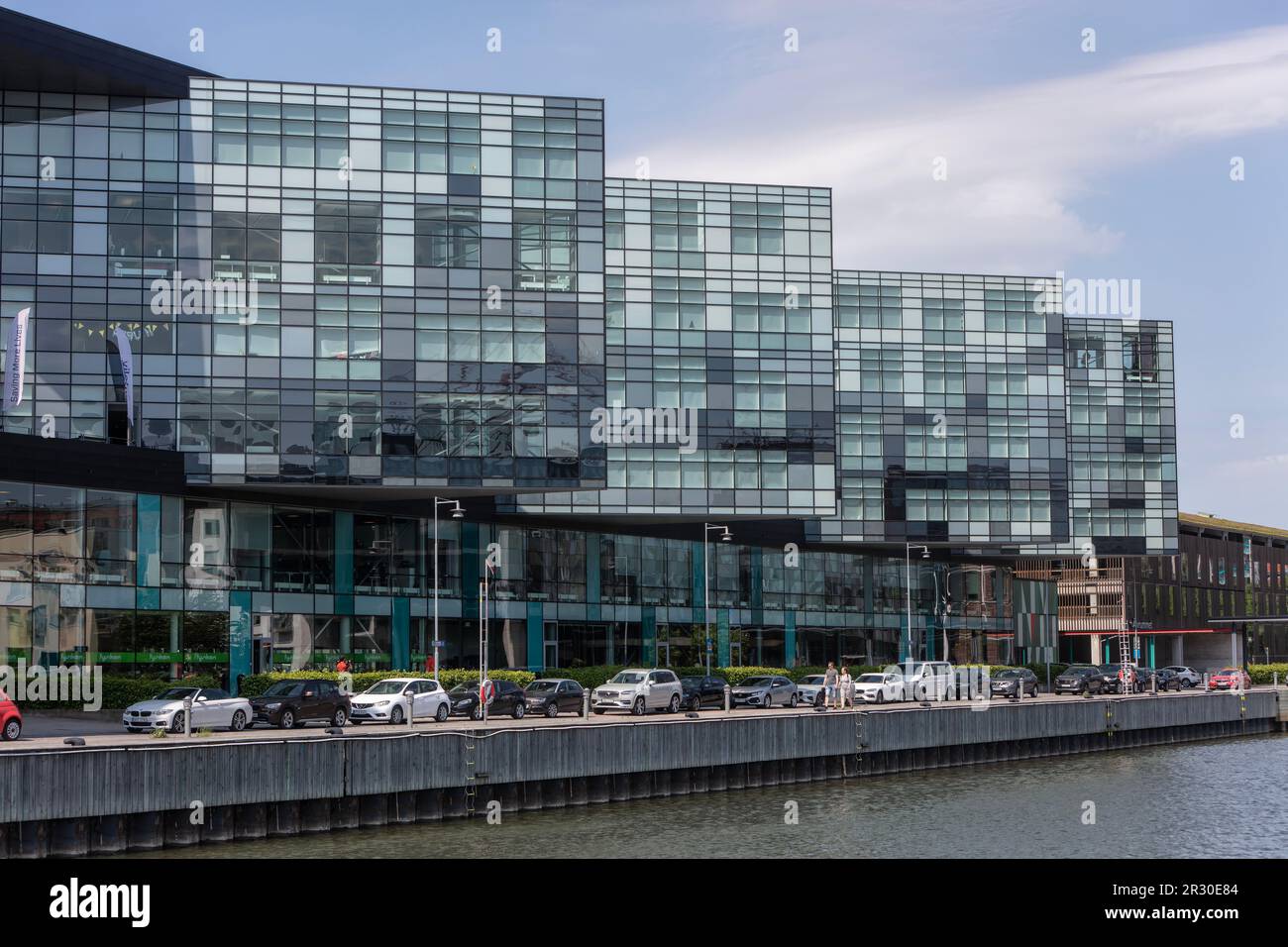 Office buildings in Lindholmspiren in the Lindholmen redevelopment by ...
