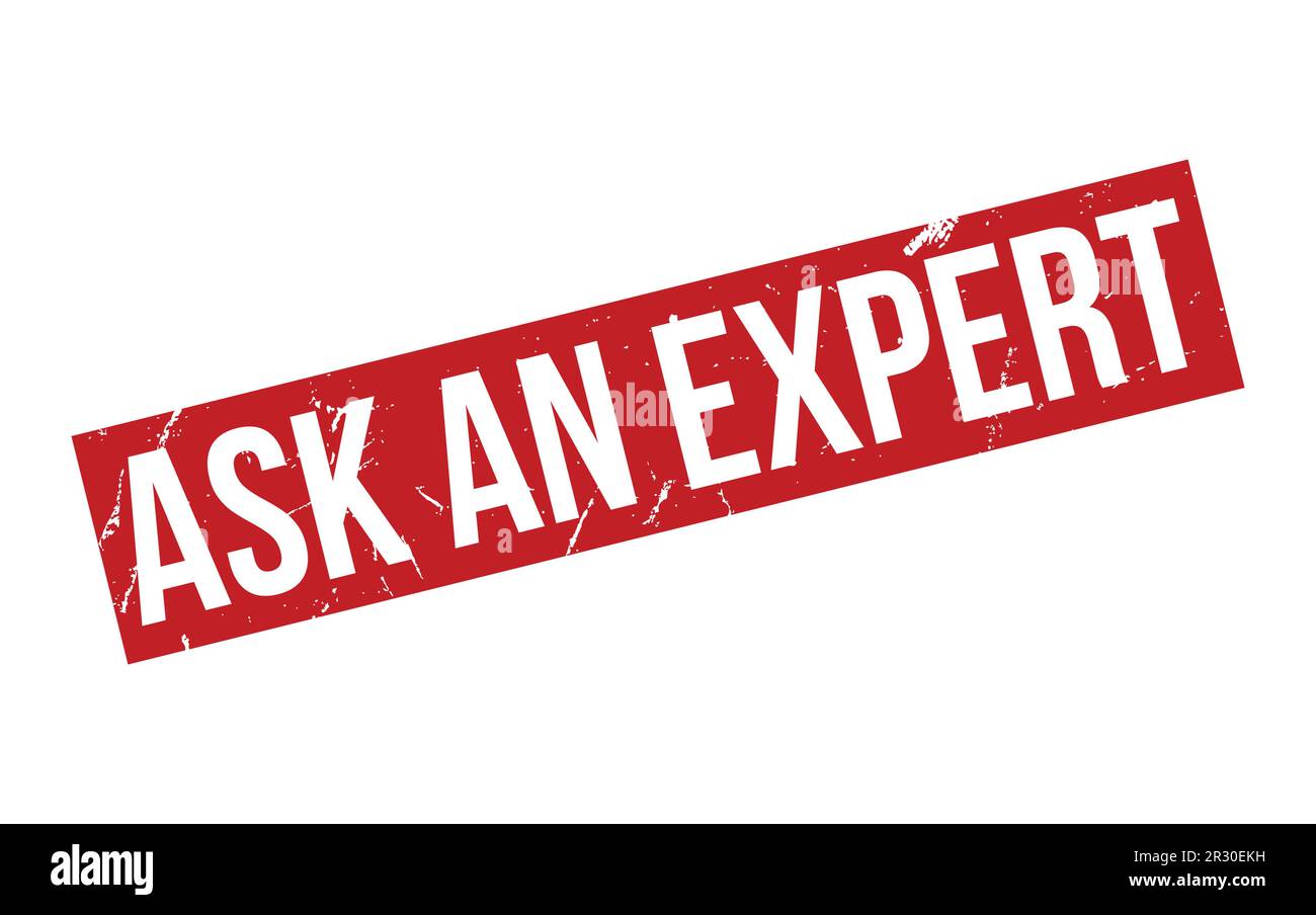 Ask expert concept Stock Vector Images - Alamy
