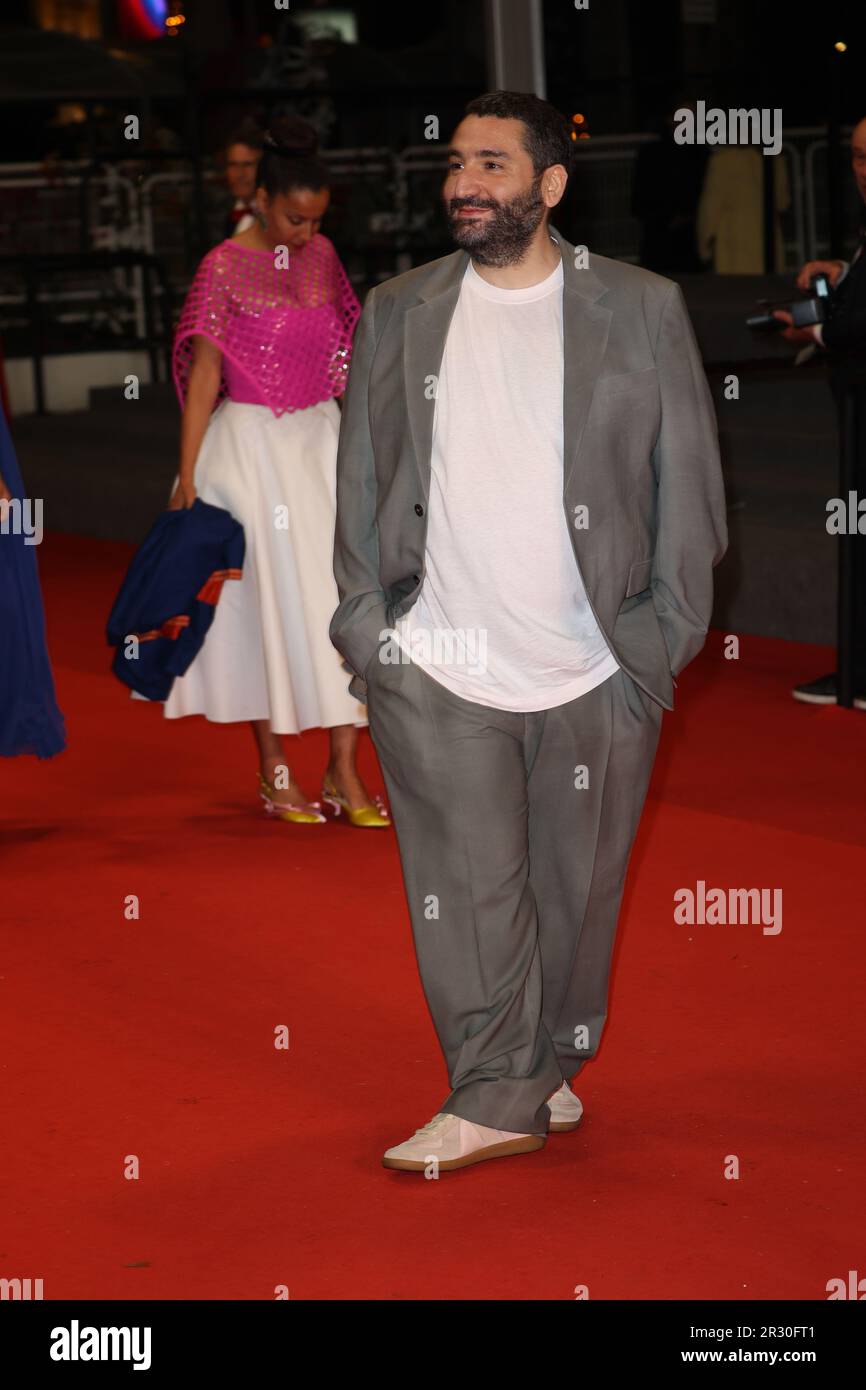 Cannes, France. 22nd May, 2023. CANNES, France on 19. MAY 2023; Mouloud ...