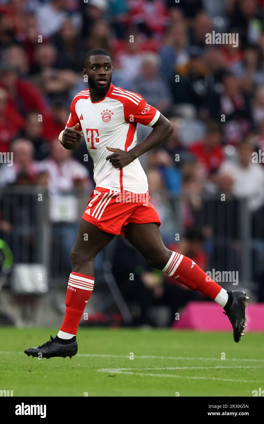 Dayot Upamecano of FC Bayern Muenchen FC Bayern Muenchen - RB Leipzig ...