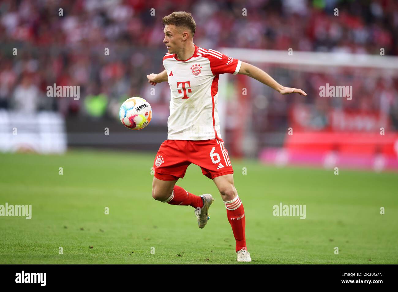 Joshua Kimmich of Bayern Muenchen FC Bayern Muenchen - RB Leipzig ...