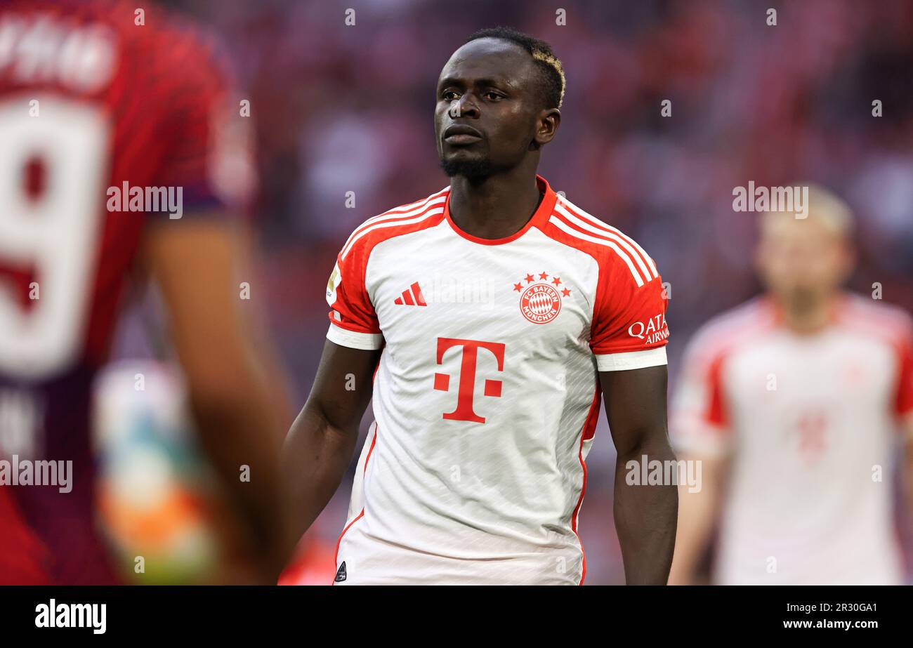 Sadio Mane of Bayern Muenchen FC Bayern Muenchen - RB Leipzig Fussball ...