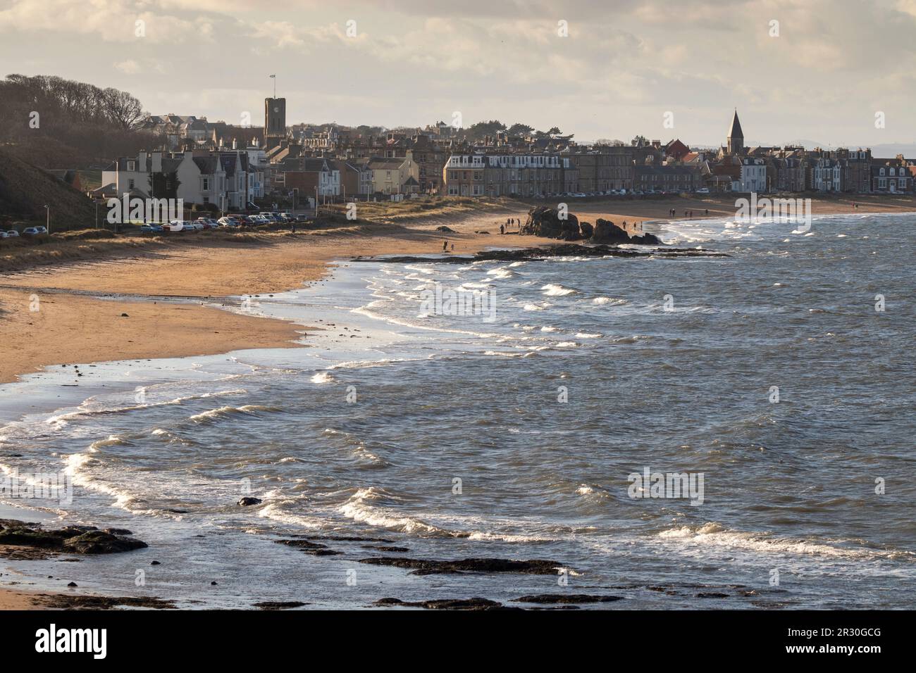 Milsey Bay Beach, North Berwick, East Lothian, Scotland Stock Photo - Alamy