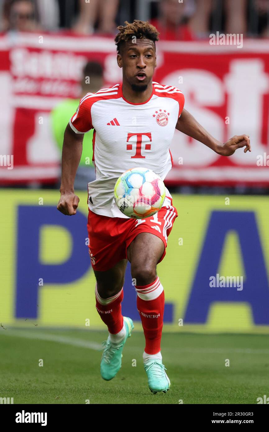 Kingsley Coman of Bayern Muenchen FC Bayern Muenchen - RB Leipzig ...