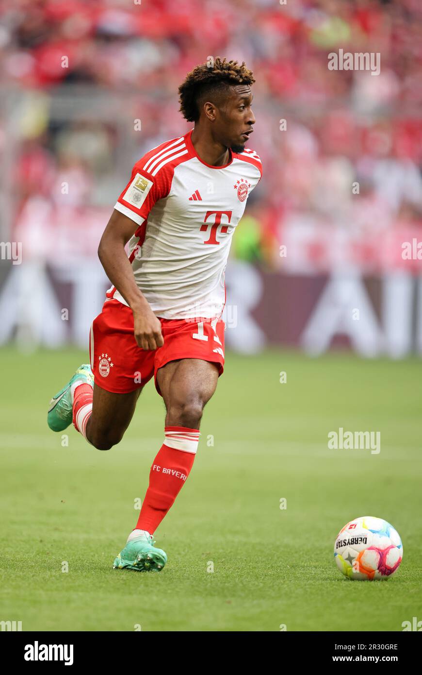 Kingsley Coman of Bayern Muenchen FC Bayern Muenchen - RB Leipzig ...