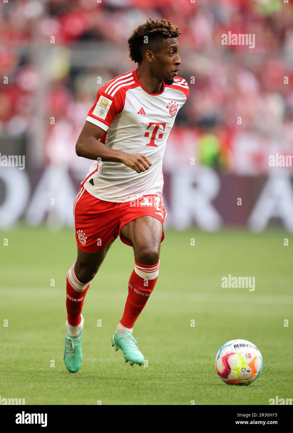 Kingsley Coman of Bayern Muenchen FC Bayern Muenchen - RB Leipzig ...