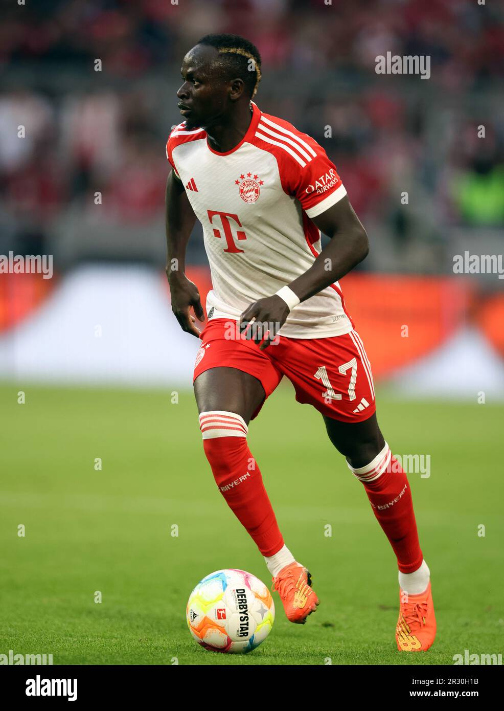 Sadio Mane of Bayern Muenchen FC Bayern Muenchen - RB Leipzig Fussball ...