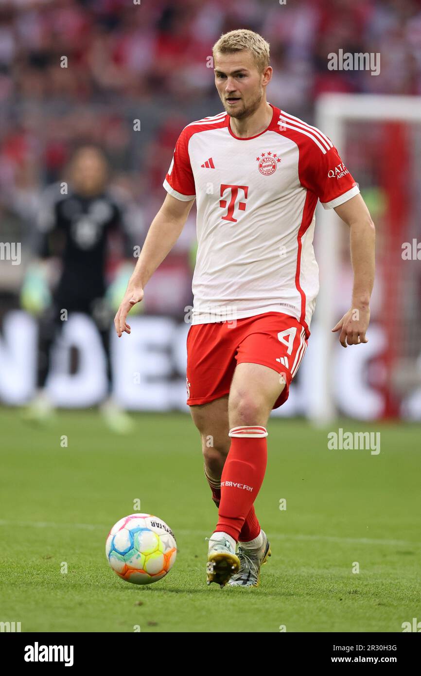 Matthijs de Ligt of FC Bayern Muenchen FC Bayern Muenchen - RB Leipzig ...