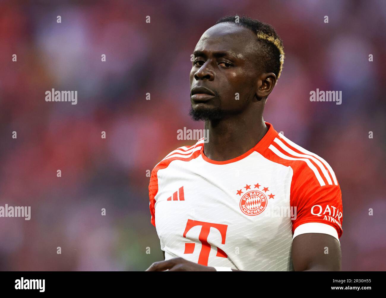 Sadio Mane of Bayern Muenchen FC Bayern Muenchen - RB Leipzig Fussball ...