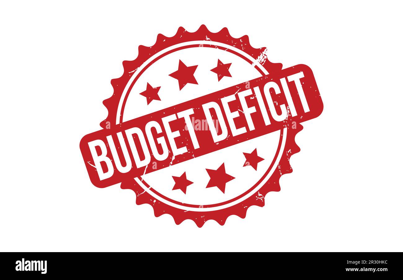 Budget deficit stamp hi-res stock photography and images - Alamy