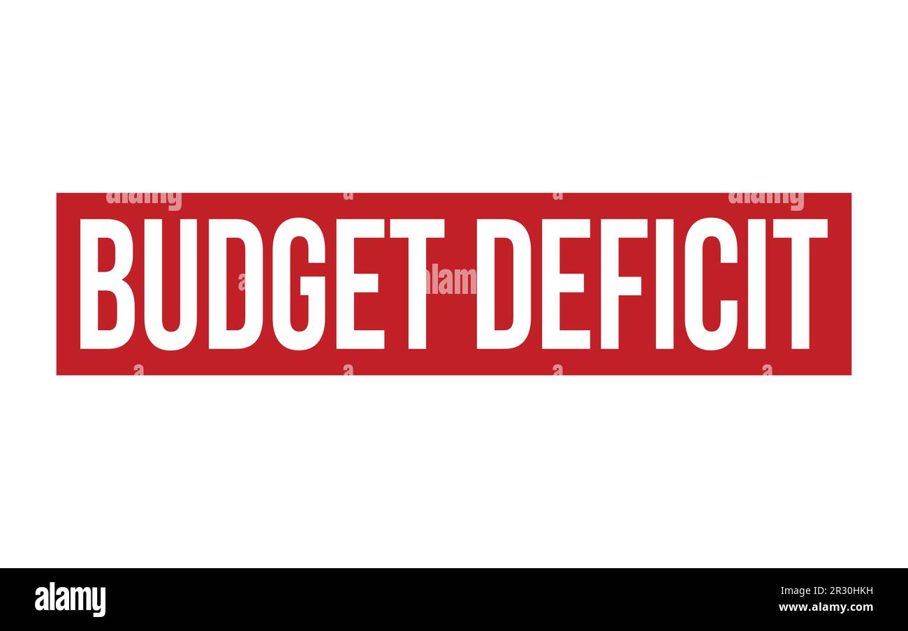 Budget Deficit Rubber Stamp Seal Vector Stock Vector Image & Art - Alamy