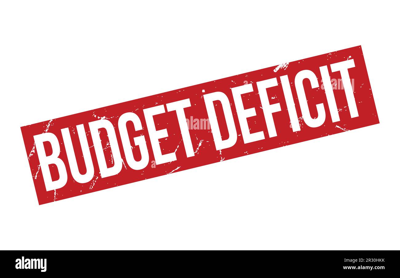 Budget deficit stamp hi-res stock photography and images - Alamy