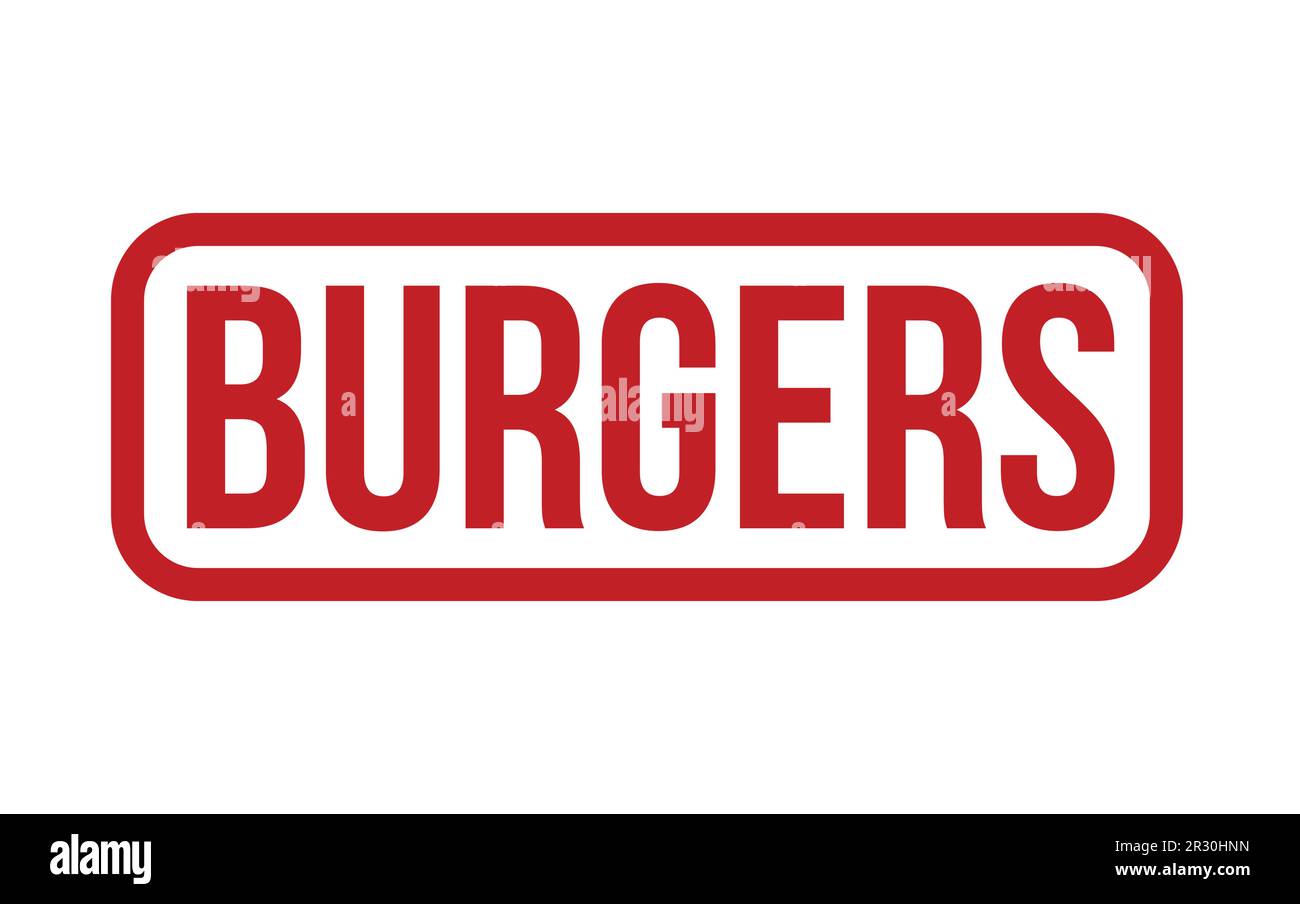 Burgers Stock Vector Images - Alamy
