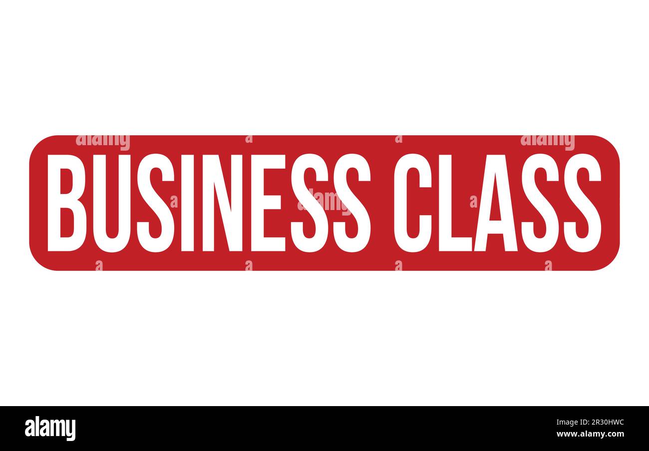 Business Class Rubber Stamp Seal Vector Stock Vector Image And Art Alamy