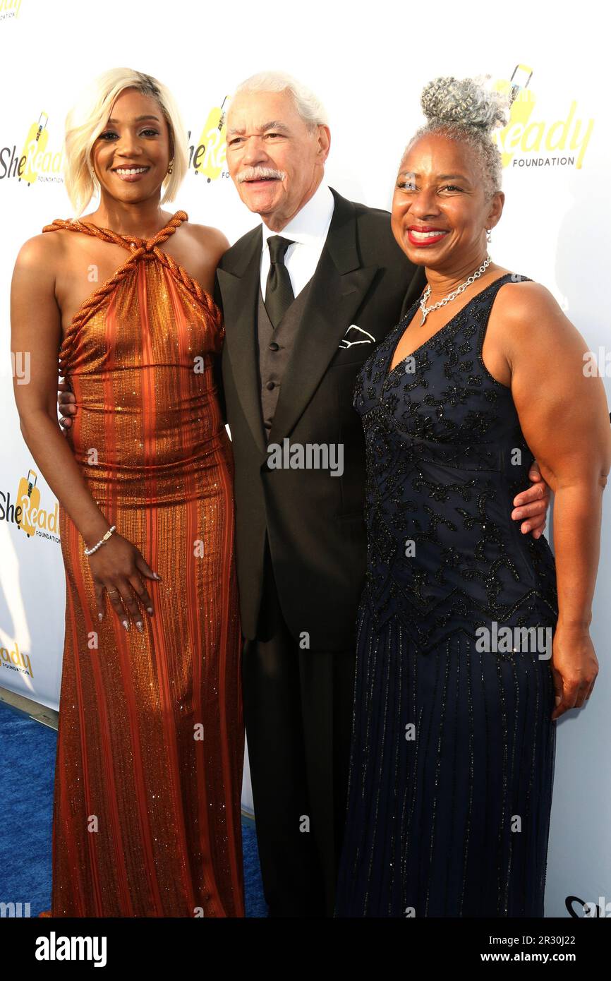 LOS ANGELES - MAY 19: Tiffany Haddish, Dr George C Fraser, Dr Thyonne ...