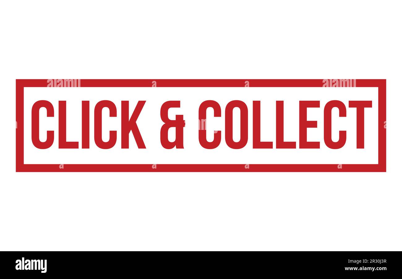 Click and collect logo Stock Vector Images - Alamy