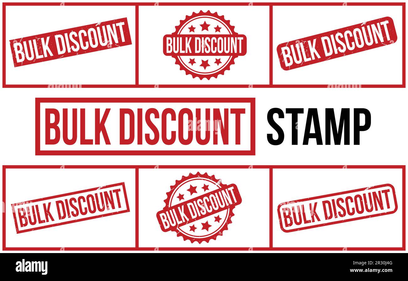 Bulk discount seal hi-res stock photography and images - Alamy
