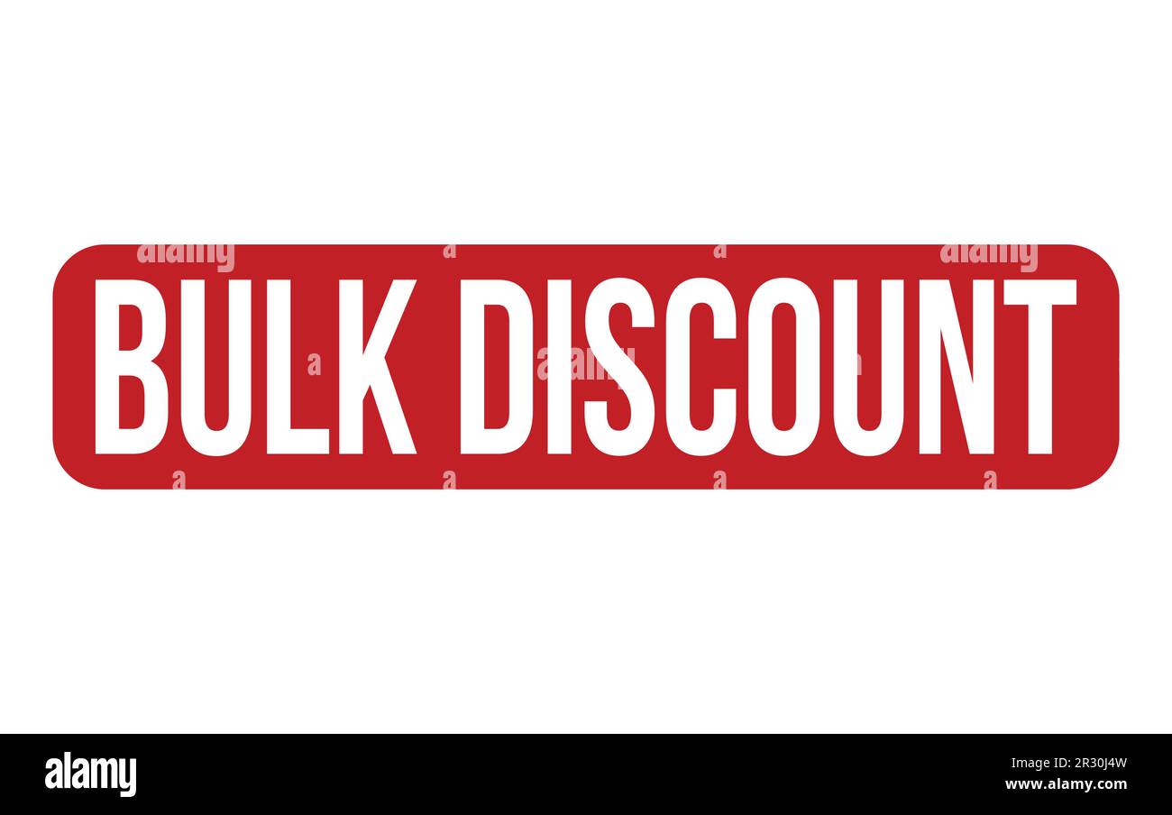 Bulk discount Rubber Stamp Seal Vector Stock Vector Image & Art - Alamy