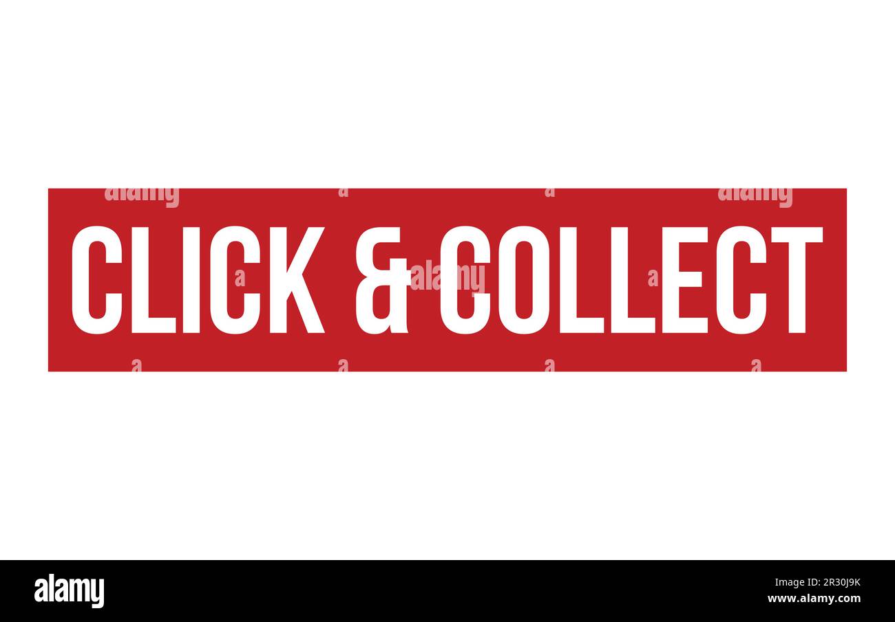 Click and collect logo Stock Vector Images - Alamy