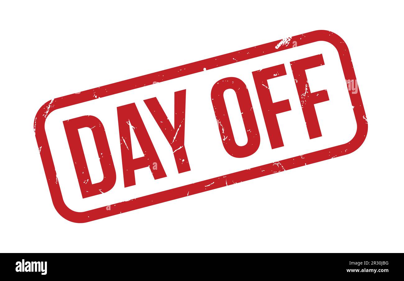 Day Off Rubber Stamp Seal Vector Stock Vector Image & Art - Alamy