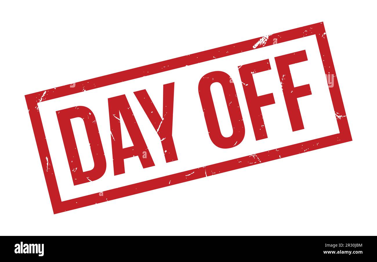 Day Off Rubber Stamp Seal Vector Stock Vector Image & Art - Alamy