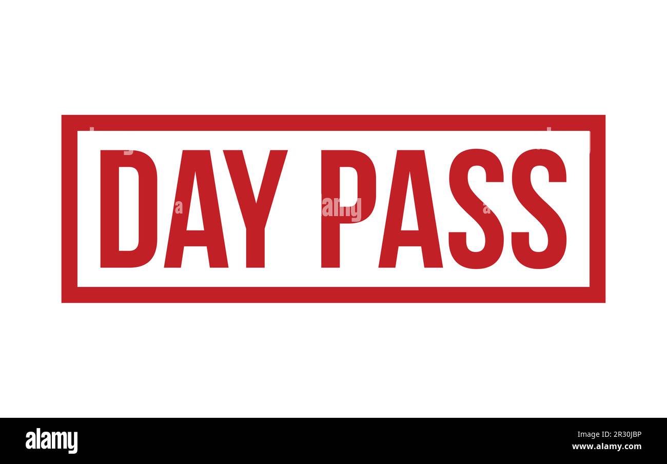 Red Day Pass Rubber Stamp Seal Vector Stock Vector Image & Art - Alamy