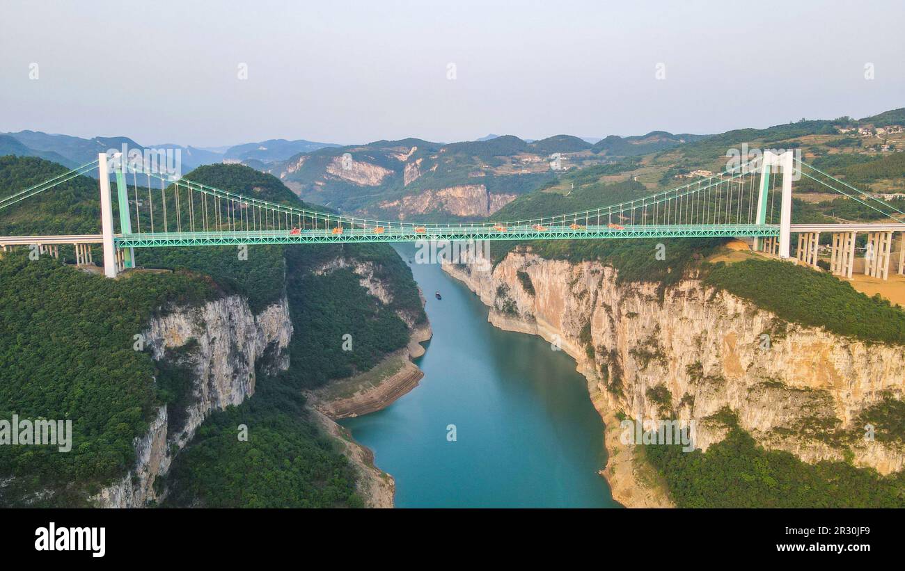 GUIYANG, CHINA - MAY 21, 2023 - A static load test is carried out on ...