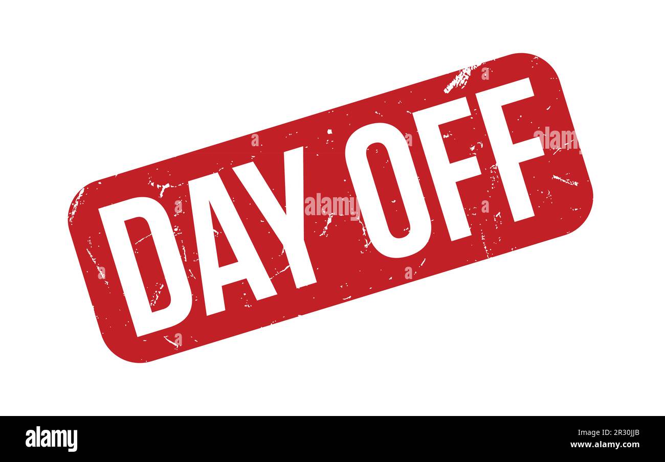 Day Off Rubber Stamp Seal Vector Stock Vector Image & Art - Alamy