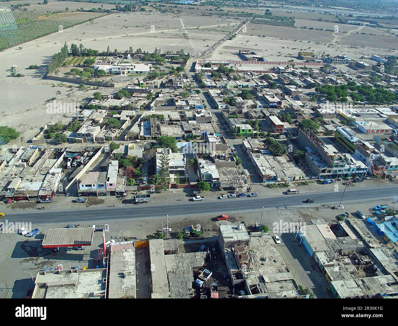 The Nazca city in Peru Stock Photo - Alamy