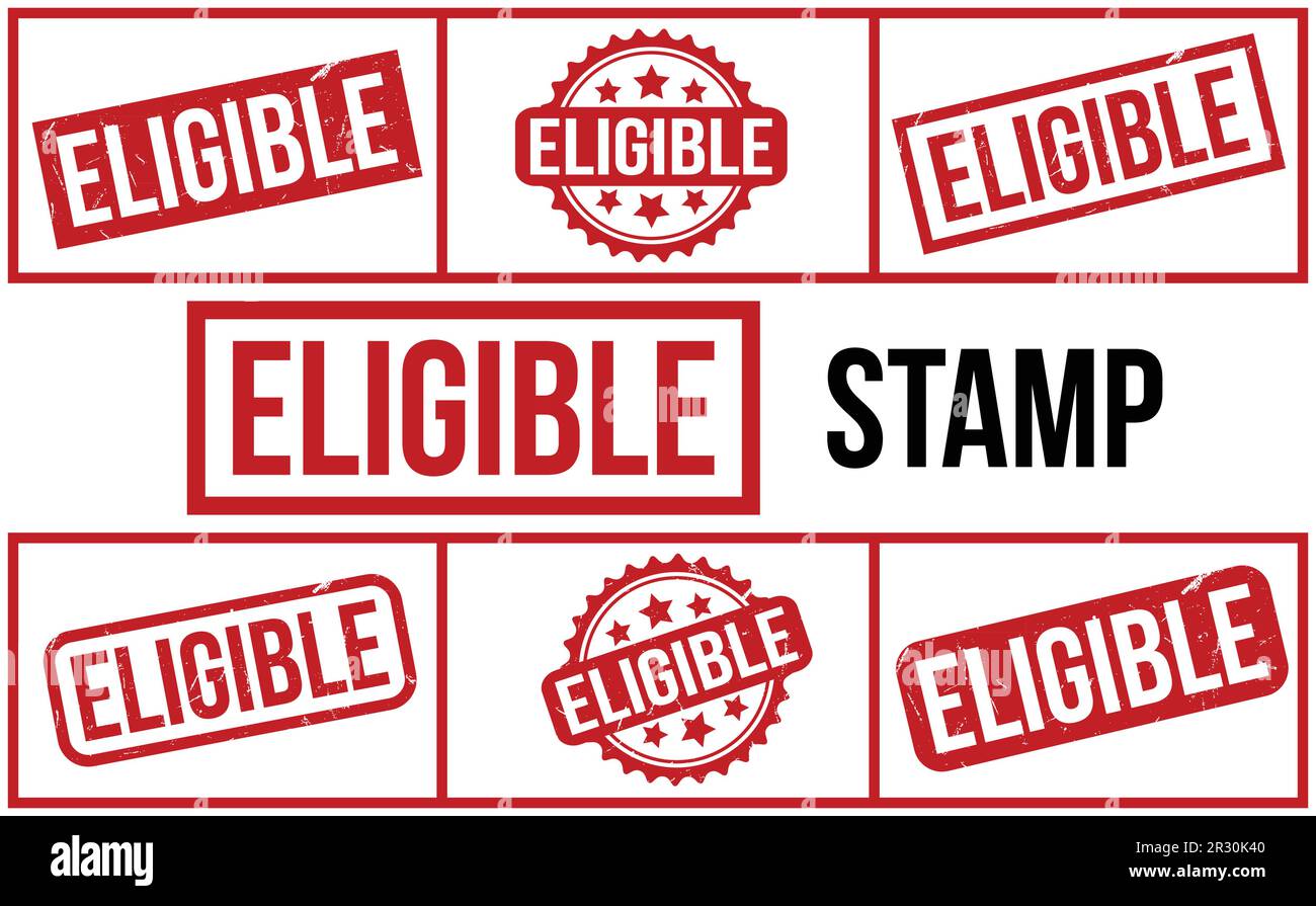 Eligible vector vectors hi-res stock photography and images - Alamy