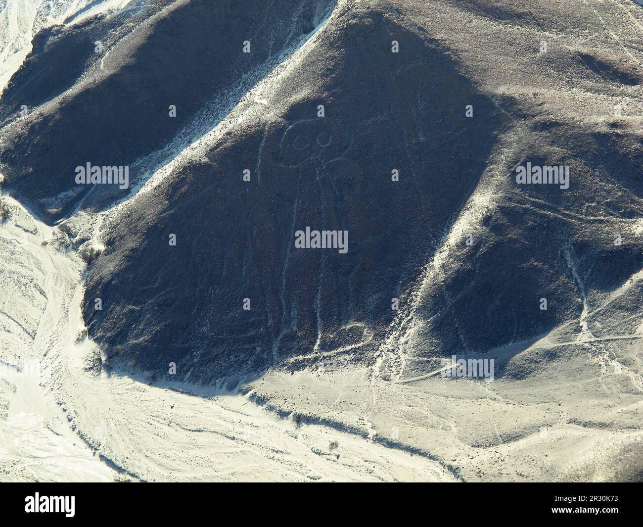 The Nazca lines in Peru in South America Stock Photo - Alamy