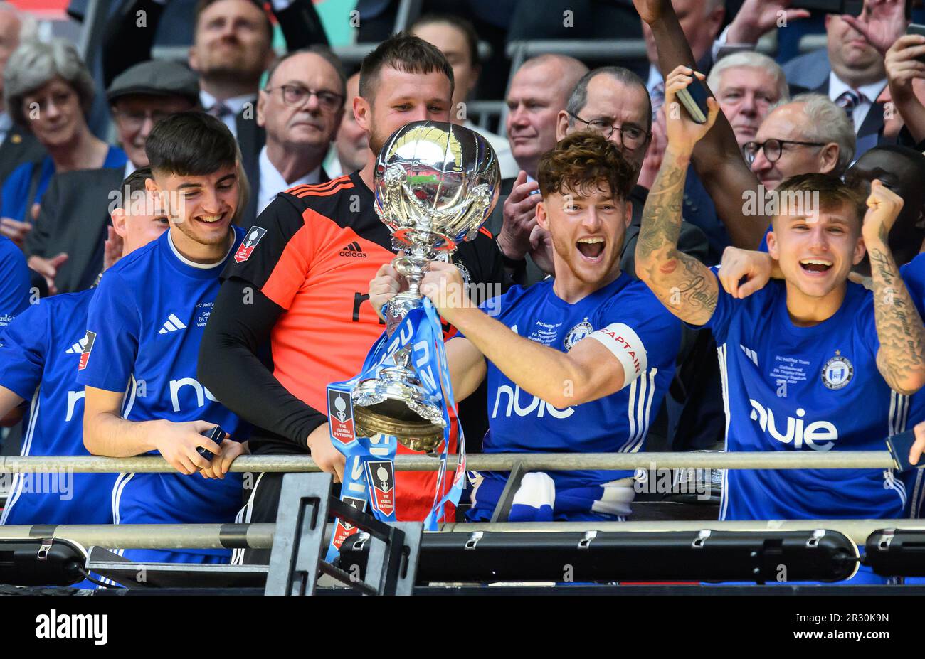 London, UK. 21st May, 2023. 21 May 2023 - Gateshead v FC Halifax Town ...