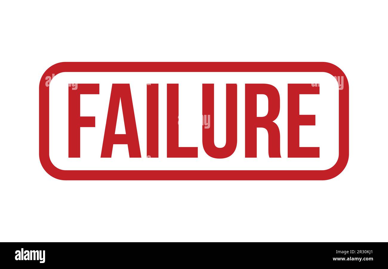 Red failure hi-res stock photography and images - Alamy