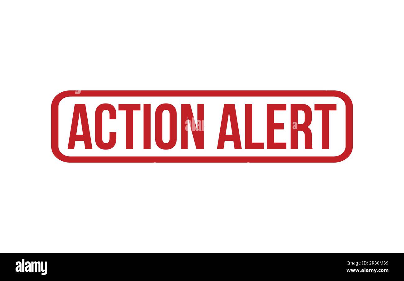 Action Alert Rubber Stamp Seal Vector Stock Vector Image & Art - Alamy