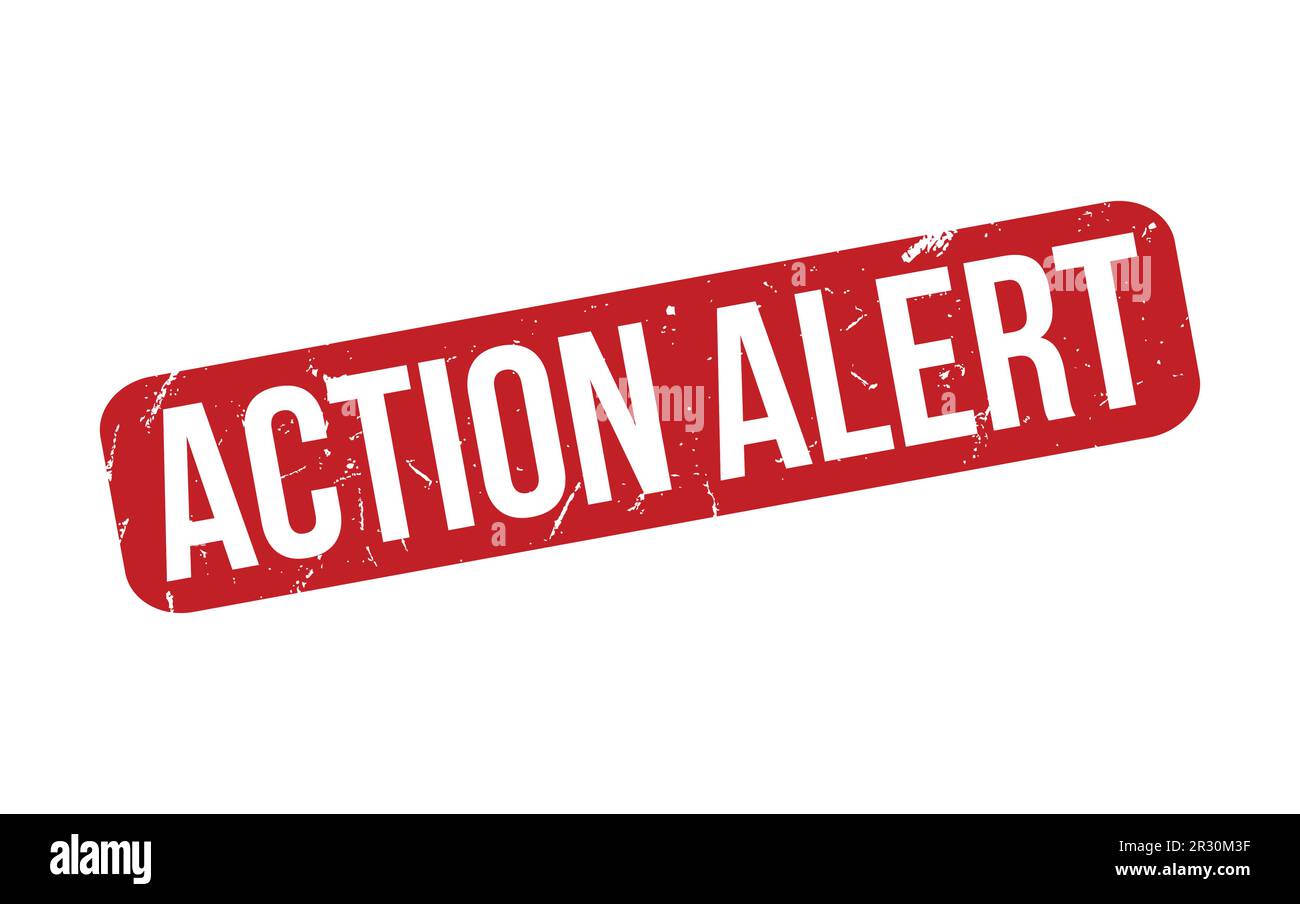 Action Alert Rubber Stamp Seal Vector Stock Vector Image & Art - Alamy