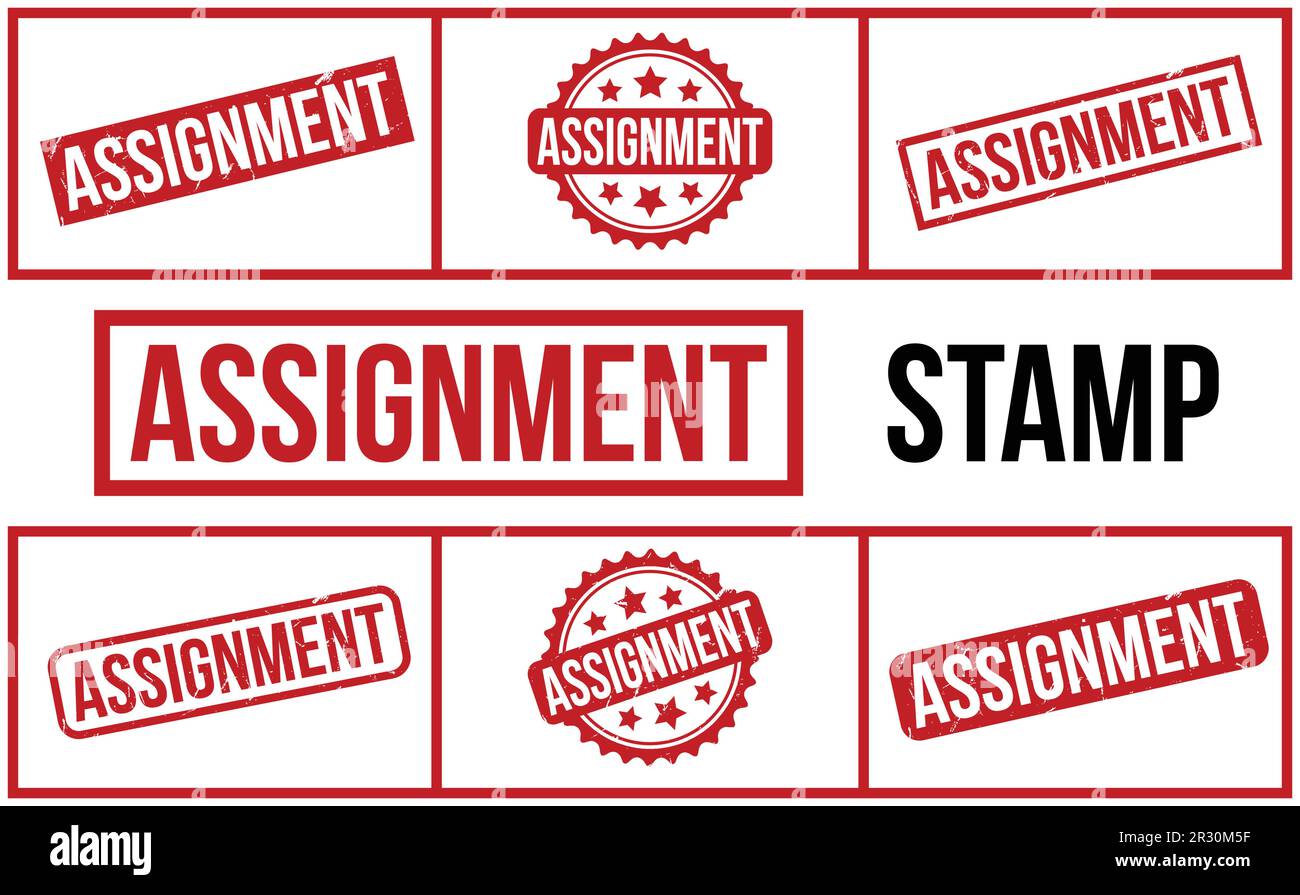 Assignment seal Stock Vector Images - Alamy
