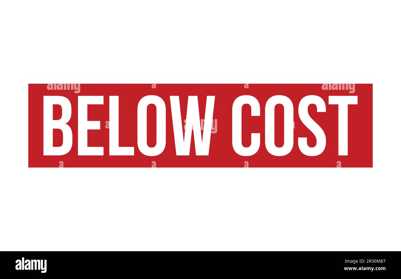 Below Cost rubber grunge stamp seal vector Stock Vector Image & Art - Alamy