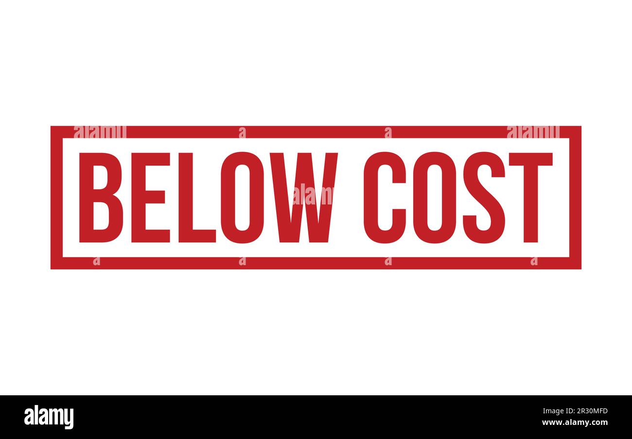 Below Cost rubber grunge stamp seal vector Stock Vector Image & Art - Alamy