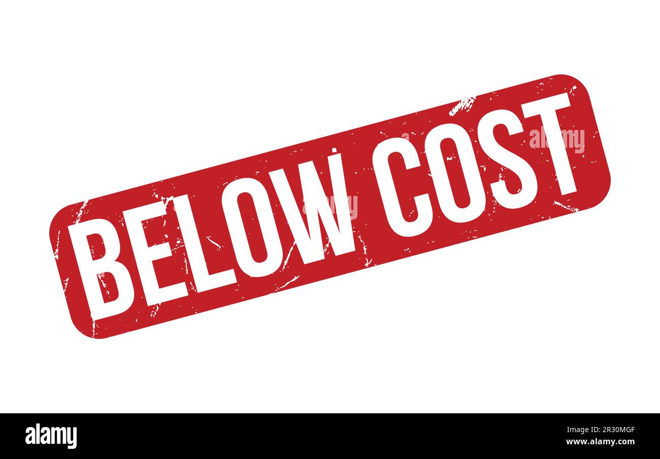 Below Cost rubber grunge stamp seal vector Stock Vector Image & Art - Alamy